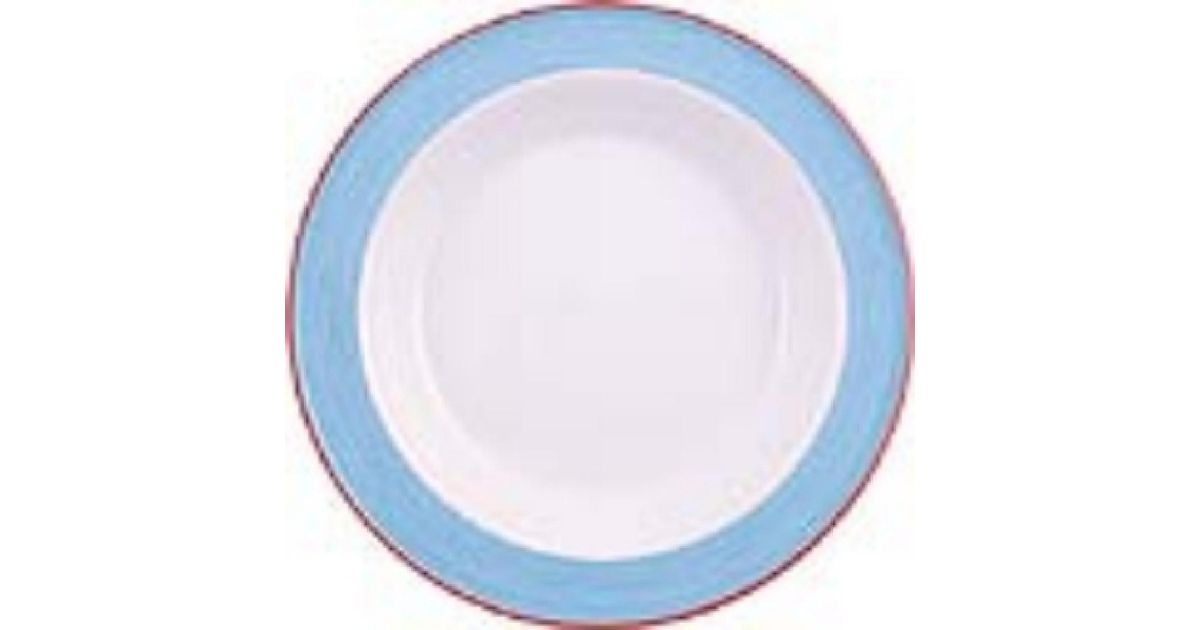 Steelite Rio V3067 Blue Soup Plates 215mm (Pack of 24) - Catering ...