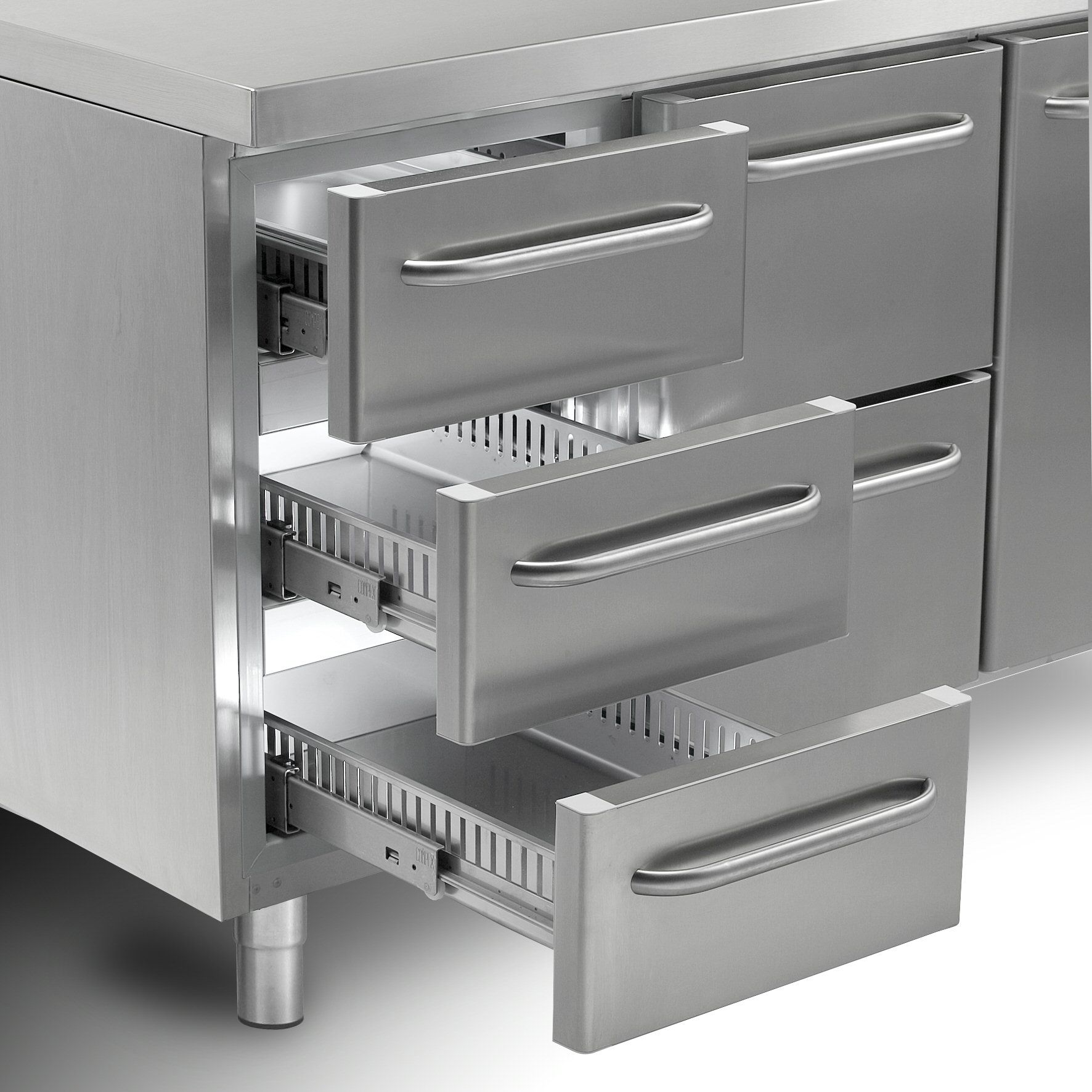 Gram GASTRO K 2207 CSG A 2D/2D/3D/3D L2 Heavy Duty 668 Ltr 10 Drawer ...