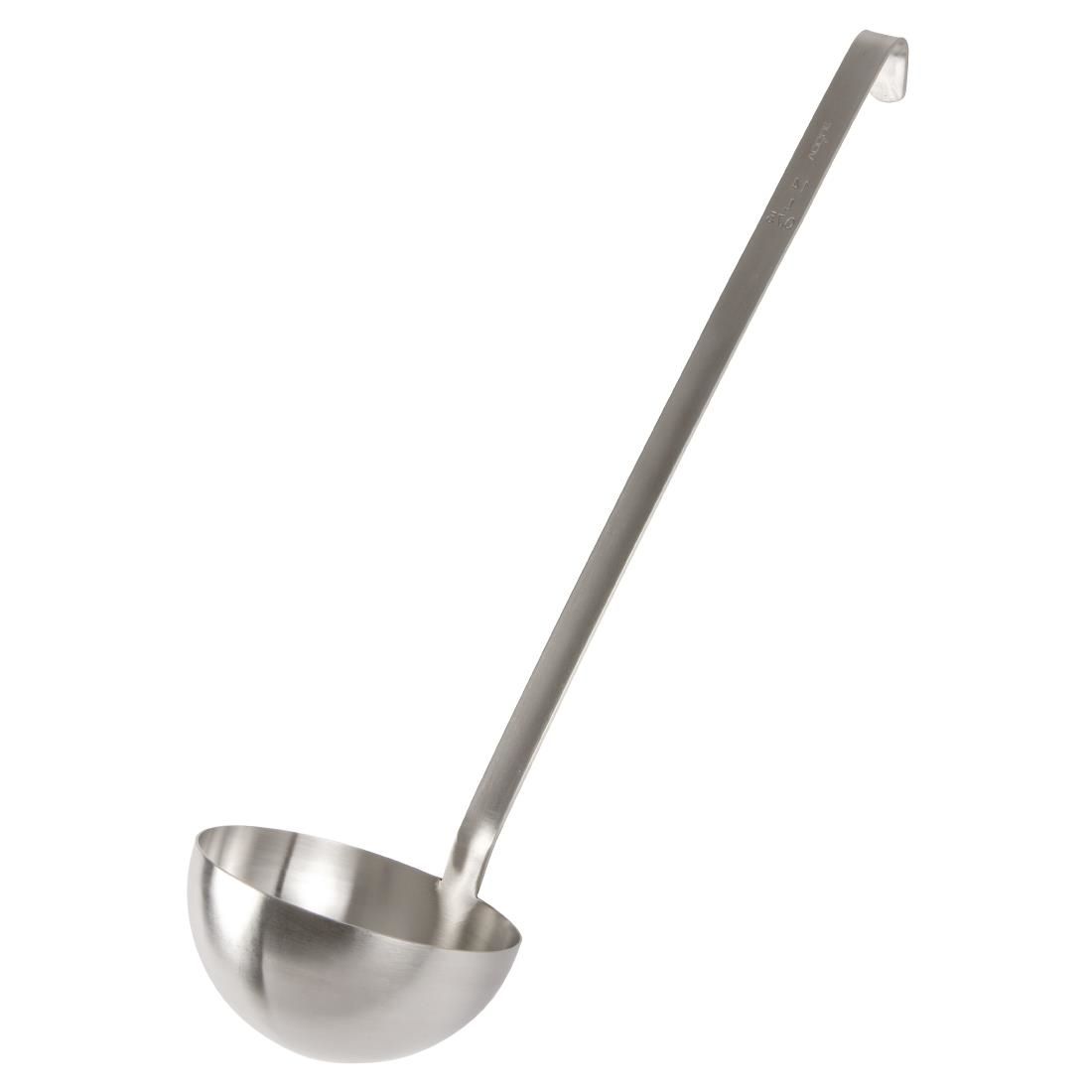 Vogue M964 Heavy Duty Stainless Steel Ladle 1 Ltr - Catering Appliance ...