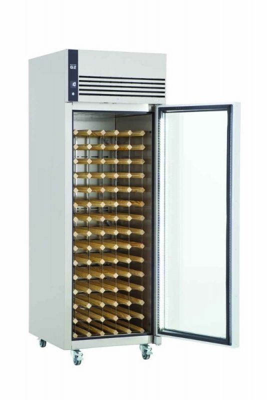 Foster EcoPro G2 EP700W 600 Ltr Upright Single Glass Door Black Single ...