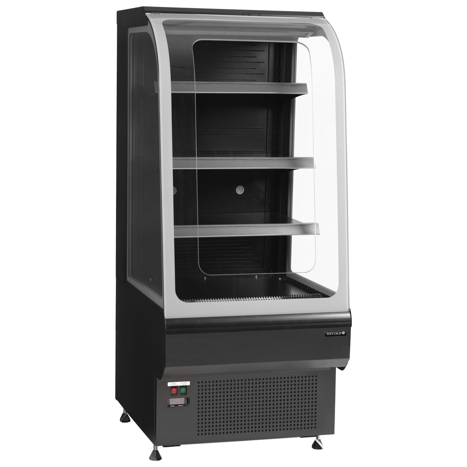 Tefcold NOC60CC 600mm Wide Black Multideck Display Fridge - Catering ...