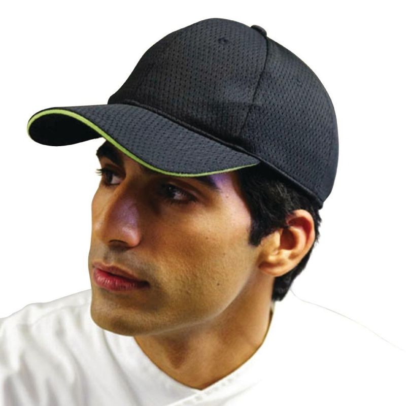 Colour by Chef Works A941 Cool Vent Baseball Cap - Lime - Catering ...