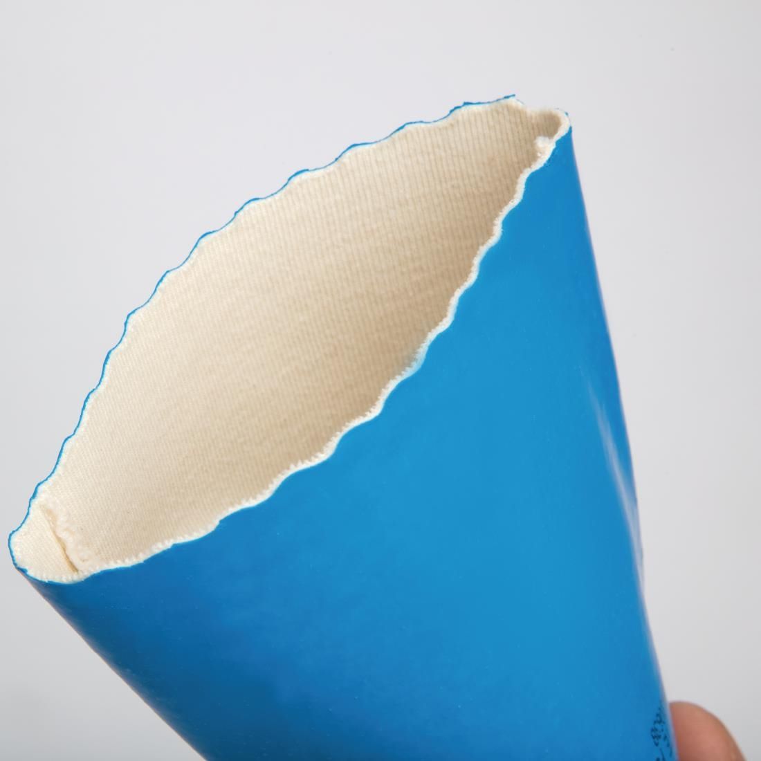 Mapa Jersette 308 FA294-M Liquid-Proof Food Handling Gloves Blue Medium ...