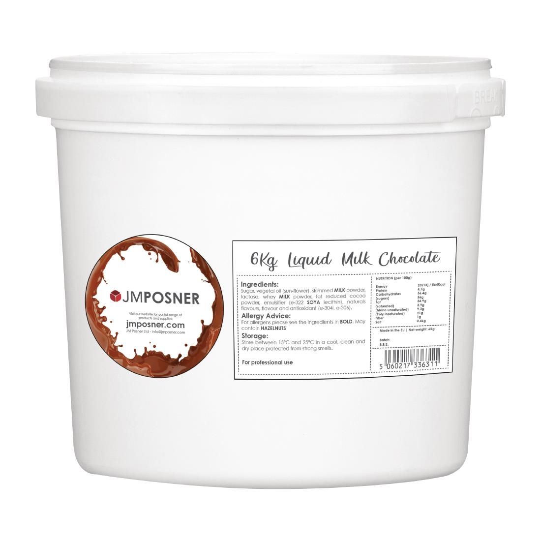 JM Posner FD087 Liquid Milk Chocolate Mix 6kg - Catering Appliance ...